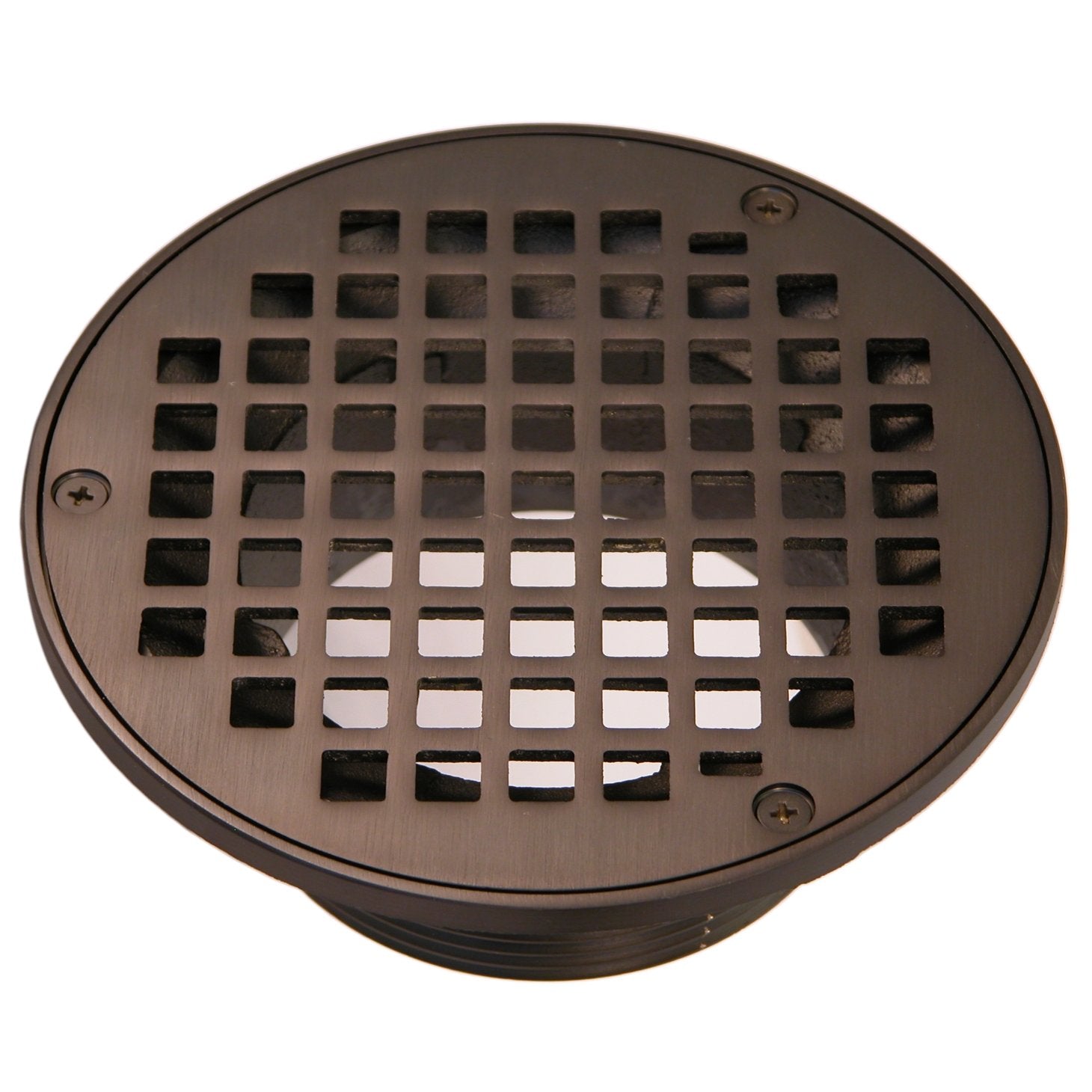 Round 3.5" Threaded Grate | Copperlab