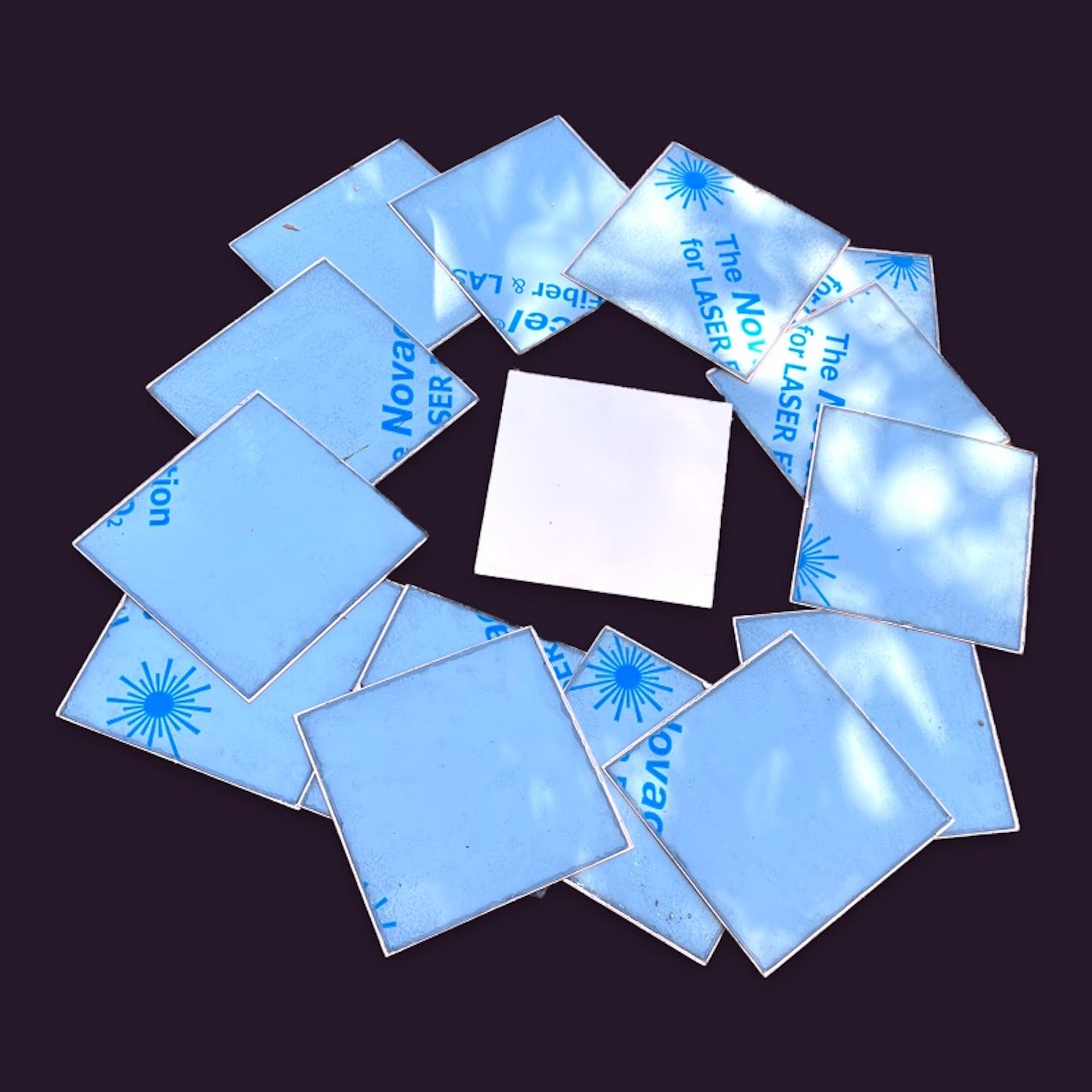 Square Copper Stamping Blanks, 4" (40) | Copperlab