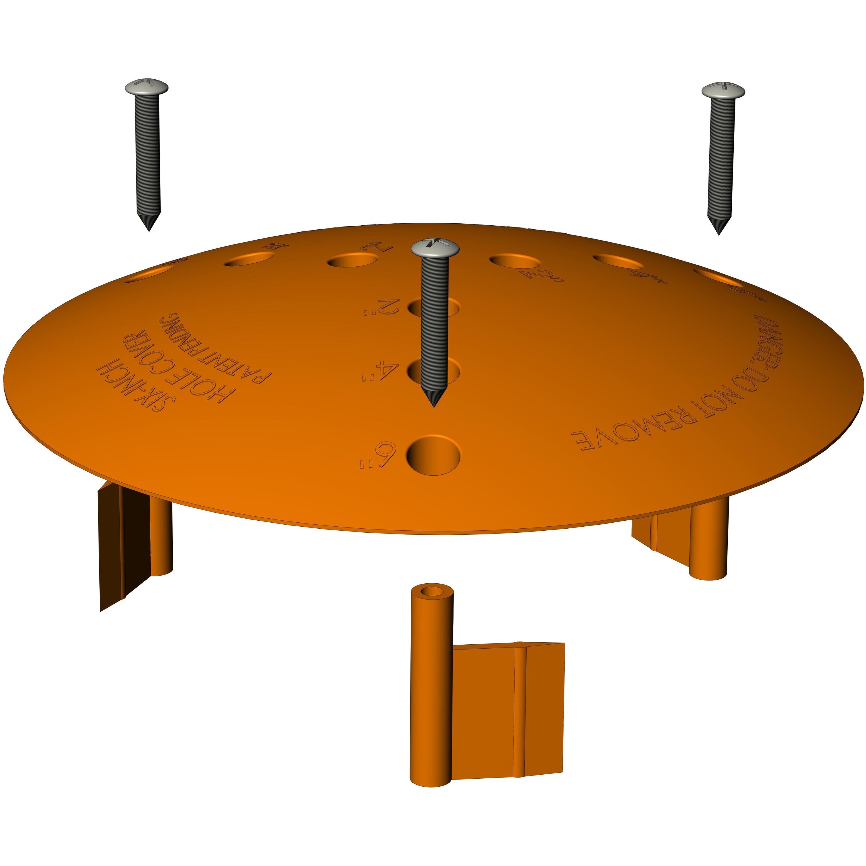 Hole Covers, OSHA Compliant (25 Pack) | Copperlab