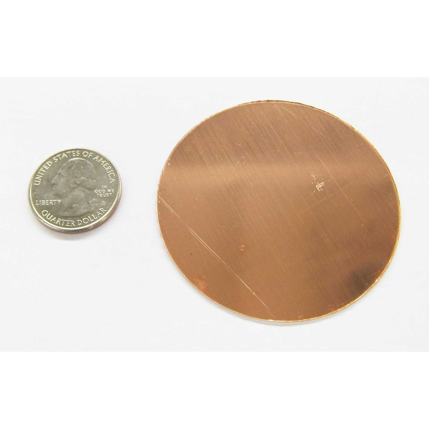 Copper Round Blanks, 1.5" - 3.5" | Copperlab