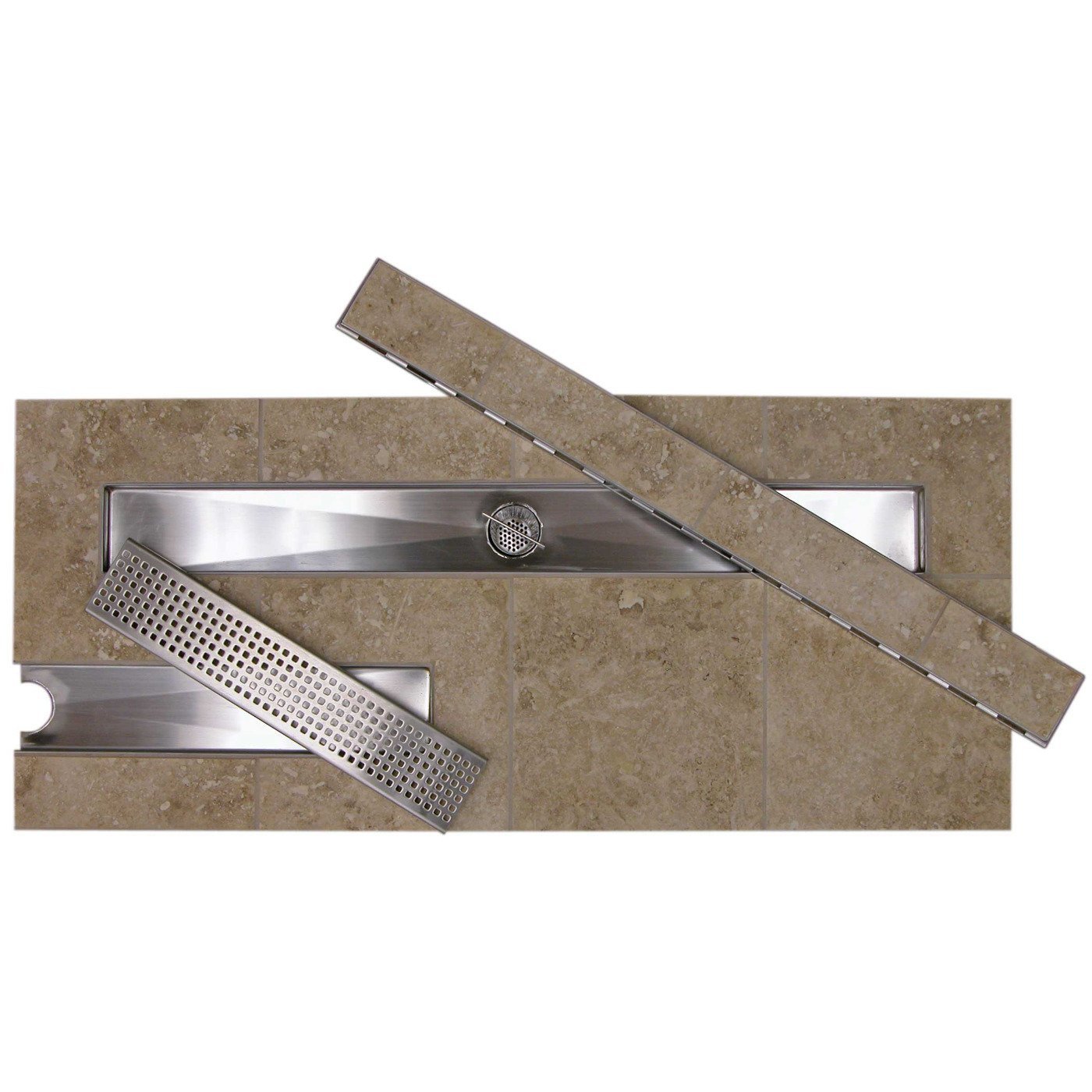 Linear Shower Drain with Copper Drain Body | Copperlab