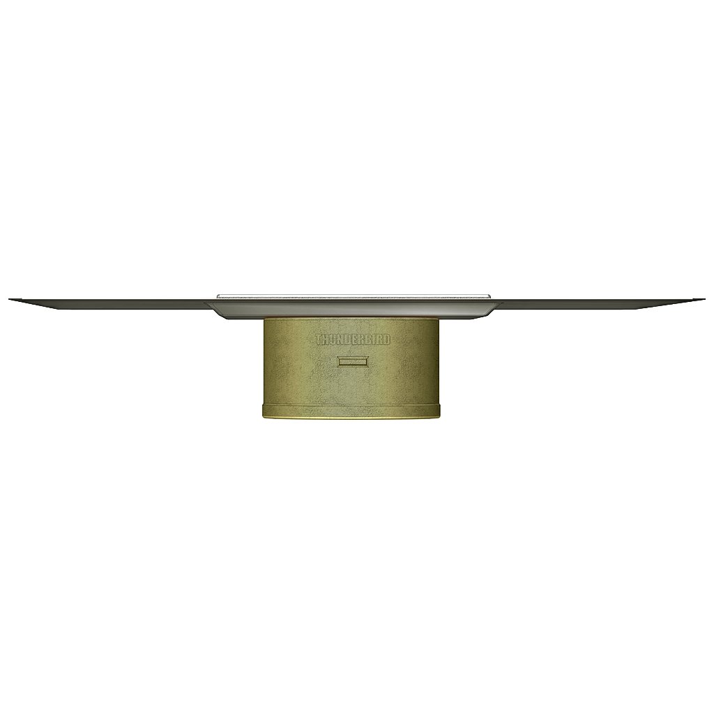 Stainless Steel Square Top Thin Membrane Balcony Deck Drain | Copperlab